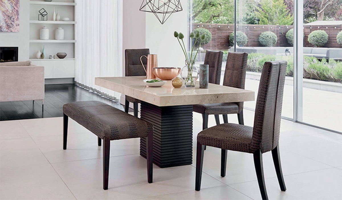 Modern Dining Table - Espresso Elegant Dining Table for Stylish Spaces ...